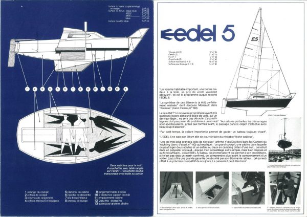 Edel 5 – brochure commerciale – Edelvoilier