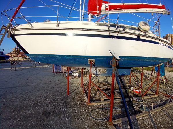 Remplacement de la dérive d’un Edel 730 (1ère partie) – Edelvoilier